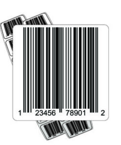 Preprinted Labels with UPC Barcode - Rolls Archives